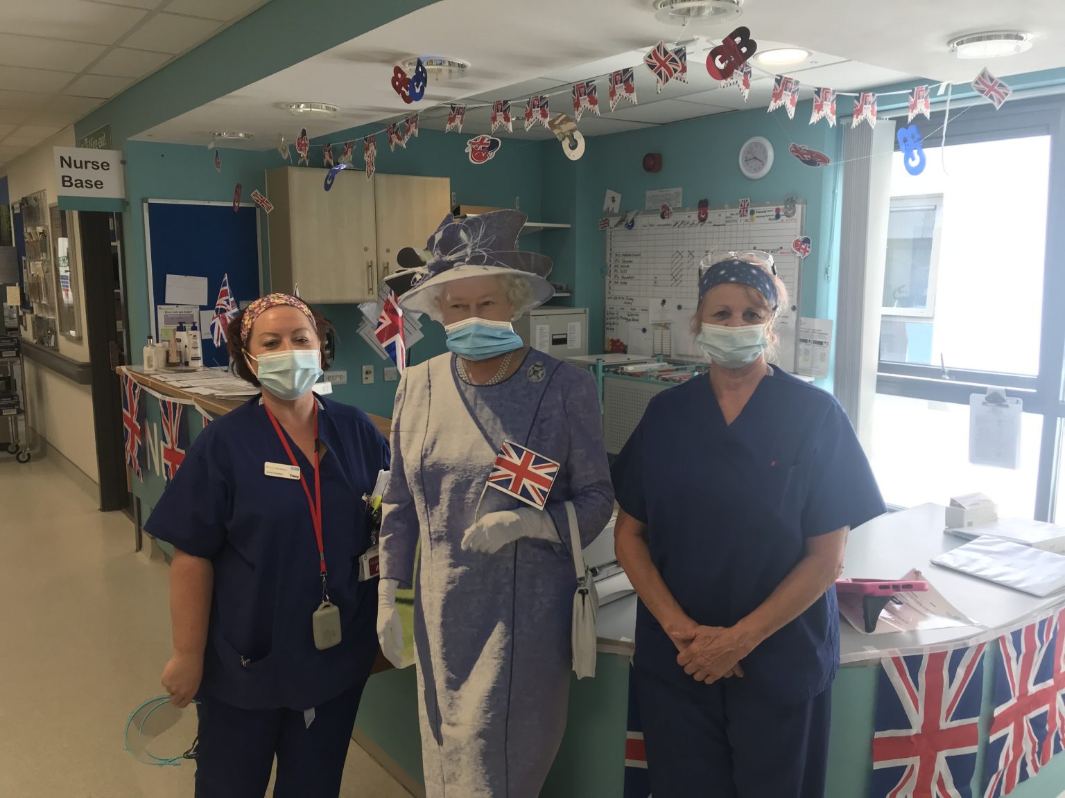 Surprise Royal VE Day visit for patients and staff - Lymington Hospital ...